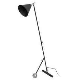 Kayoom Stehlampe "Stehlampe Celeste 225", schwarz (schwarz, silber), 1, H: 144cm, 1 Stk., Leuchten, harmonisch, modern, vielseitig kombinierbar, Stehlampe