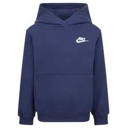 Kapuzensweatshirt Nike SPORTSWEAR, Kinder, Gr. 122 (7), blau (midnight navy), Sweatware, Obermaterial: 60% Baumwolle, 40% Polyester, angesetztes Bündchen, Sweatshirts