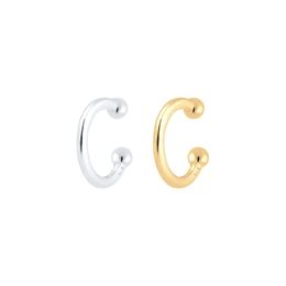 Elli Ohrringe Earcuff Damen Gr&ouml;&szlig;e One Size gold / silber