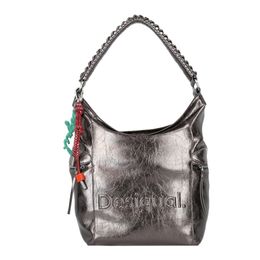 Desigual Rucksack 'Half Arica City' Damen Größe One Size cyanblau / bronze / rot