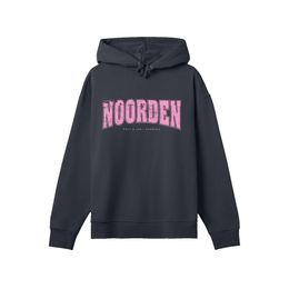 F4NT4STIC Sweatshirt 'Knut & Jan Hamburg Noorden Collegiate Pink' Damen Gr&ouml;&szlig;e L anthrazit / pink / schwarz