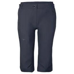Caprihose Killtec "KOS 4 WMN PNTS", Damen, Gr. 46, Normalgrößen, blau (nachtblau), Oberstoff: 92% Polyester, 8% Elasthan, Hosen, Wasserabweisende, schnelltrocknende Caprihose mit Comfort-Stretch