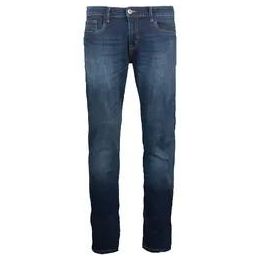Regular-fit-Jeans INDICODE "INPittsburg", Herren, Gr. 38, Länge 34, blau (dunkelblau), Denim/Jeans, Obermaterial: 98% Baumwolle, 2% Elasthan, Abriebeffekte, slim fit, Jeans