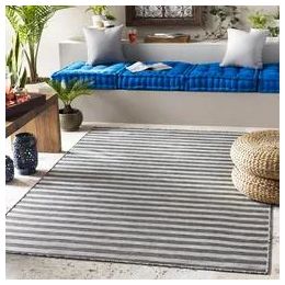Teppich LIVABLISS "HOFU", grau, B:80cm H:8mm L:150cm, Kunstfaser, Teppiche