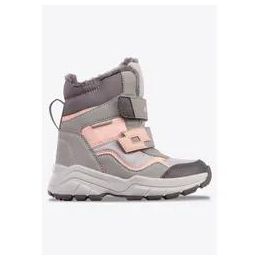 Winterboots Lotto, Damen, Gr. 35, rosa (grau, rose), Synthetik, Schuhe, Winterschuhe, Winterstiefel, Snowboots, wasserdicht & gefüttert