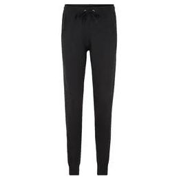 Regenhose LPO "Damen Hose Babette", Damen, Gr. 24, Normalgrößen, schwarz (schwarz melange), 50% Viskose, 45% Polyester, 5% Elasthan, Hosen
