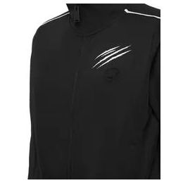 Yoga-Sweatjacke Plein Sport "Sweatjacke", Damen, Gr. L, schwarz (02, schwarz), Obermaterial: 92% Polyester, 8% Elasthan, Sweatjacken