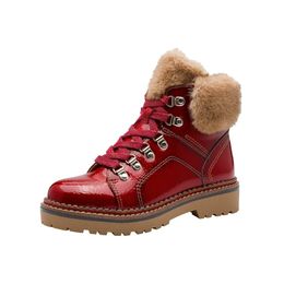 Tamaris Lace-Up Ankle Boots female Red size 42