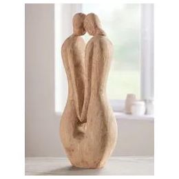 Dekofigur Heine HOME, beige (natur), B:15,5cm H:38cm T:8,5cm, Dekofiguren