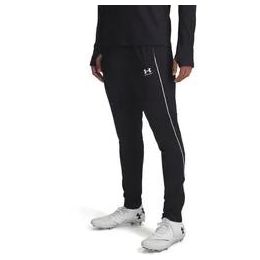 Trainingshose Under Armour "UA M CHALLENGER TRAINING PNT", Herren, Gr. M, N-Gr, weiß (schwarz,, weiß), Obermaterial: 90% Polyester, 10% Elasthan, Hosen