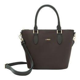 L.Credi Shopper 'Alena' Damen Größe One Size dunkelbraun / gold / schwarz