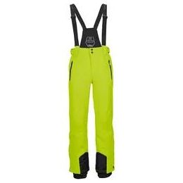 Skihose Killtec "KSW 100 ENOSH MN SKI PNTS", Herren, Gr. S, Normalgrößen, grün (hellgrün), Oberstoff: 100% Polyester, Futter: 100% Polyester, Füllung: 100% Polyester (recycelt), Hosen, Wind- und wasserdichte Skihose, verstellbar, mit Schneefängen