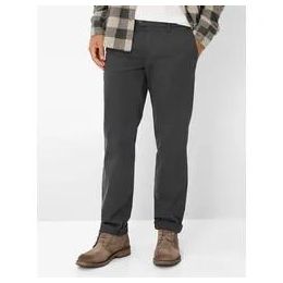 Chinohose Eurex By Brax "Style JIM", Herren, Gr. 54, Normalgrößen, grau, Web, 98% Baumwolle, 2% Elasthan, Hosen