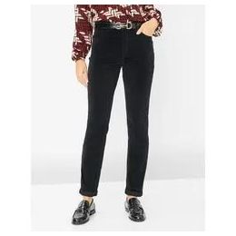 5-Pocket-Hose Brax "Style MARY", Damen, Gr. 40L80, Langgrößen, schwarz, Web, 74% Baumwolle, 25% Viskose, 1% Elasthan, Hosen