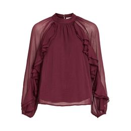 Vila Shirt 'BINNA' Damen Gr&ouml;&szlig;e S purpur