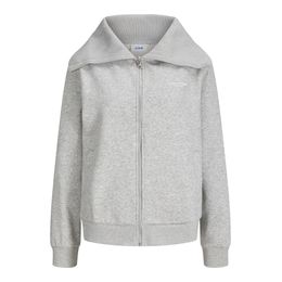 Jack & Jones Jjxx Zip-Up Hoodie 'STUDIO ' female Grey size M