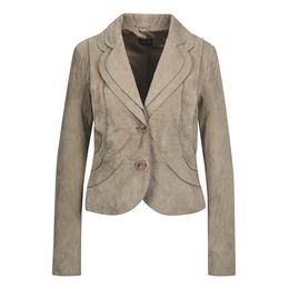 Madeleine Mode MADELEINE Blazer Damen Gr&ouml;&szlig;e 38 dunkelbeige
