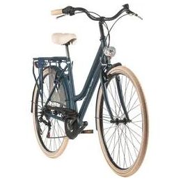 Dacapo Hollandrad HOLLANDIA "Hollandrad 28'' Moves 6 Gänge RH 50 cm" Gr. 50, blau, blau, Fahrräder, 50cm, 28 Zoll (71,12cm) hinten: 28 Zoll (71,12cm)