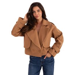 Madnezz House Between-Season Jacket female Beige size M/L