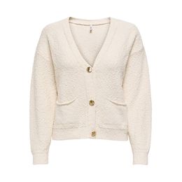 Only Strickjacke 'ONLALVILDA' Damen Gr&ouml;&szlig;e M hellbeige