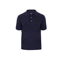 Distretto12 Poloshirt 'Hexagons Zed' Herren Größe S dunkelblau