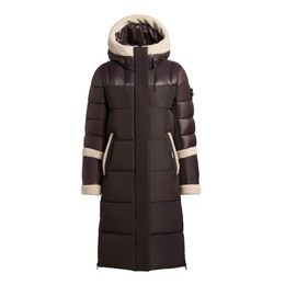 Khujo Wintermantel 'Desna2' Damen Größe XL beige / dunkelbraun