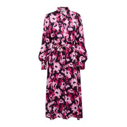 Kaffe Kleid 'Pollie' Damen Gr&ouml;&szlig;e 42 pink / rosa / schwarz / wei&szlig; Winterkleid