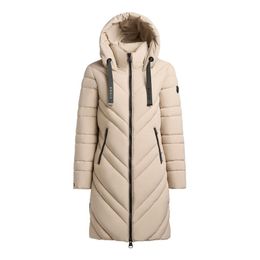 Khujo Wintermantel 'Taby' Damen Größe L beige
