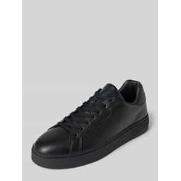 Armani Exchange Ledersneaker mit Label-Prägung Modell 'ACTION'
