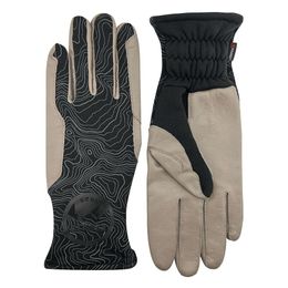 Kessler Fingerhandschuhe 'Sport Mattila' Damen Größe XS beige / schwarz