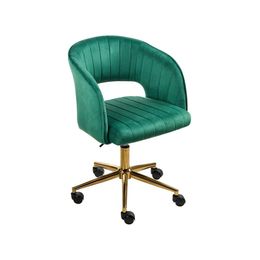 Beliani Bürostuhl KATONAH in Grün - (W) 57 x (H) 78 x (L) 57 cm | Gr.: onesize
