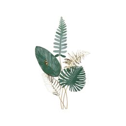 Gilde Wandrelief Foglio grün - (H) 90cm | Gr.: onesize