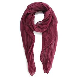Collezione Alessandro Italienischer Schal " Unitoo " in bordeaux | Gr.: onesize