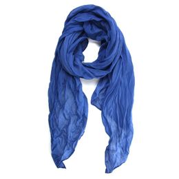 Collezione Alessandro Italienischer Schal " Unitoo " in blau | Gr.: onesize