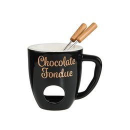 Butlers Fondue-Set CHOCOLAT 3-teilig in Schwarz | Gr.: onesize