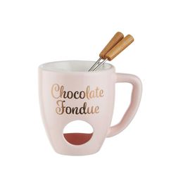 Butlers Fondue-Set CHOCOLAT 3-teilig in Pink | Gr.: onesize