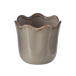 Butlers Blumenübertopf GLAZE in Beige | Gr.: onesize