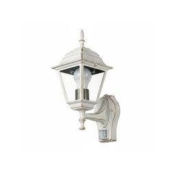 Licht-Erlebnisse Außen Wandlampe (B)15 x (H)37.5 cm in Weiß Gold | Gr.: onesize