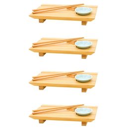 DuneDesign 4er Set Sushibrett BambooBreeze | Gr.: onesize