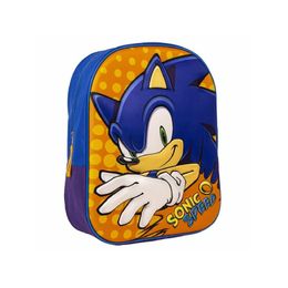 Sonic Backpack Freizeitrucksack: Der ultimative 3D Rucksack | Gr.: onesize
