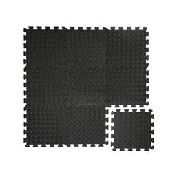 Eyepower Puzzlematte schwarz 9 Matten je 30x30x1cm schwarz | Gr.: onesize