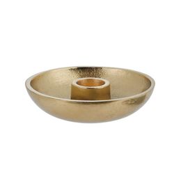 Butlers CANDLE BOWL Kerzenhalter Metall, gold in Gold | Gr.: onesize