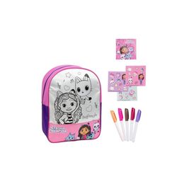 Gabby's Dollhouse Rucksack 38cm Färbbar Tasche Set | Gr.: onesize