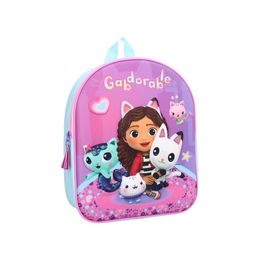 Gabby's Dollhouse 3D-Rucksack Schultasche für Kinder | Gr.: onesize