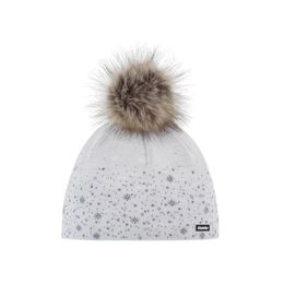 Eisbär Eisbär Rana Lux Crystal Mütze mit Bommel in White | Gr.: onesize
