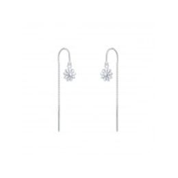 Alexander York Ohrhänger BLUME in 925 Sterling Silber, 2-tlg. in silber | Gr.: onesize