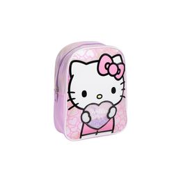 Hello Kitty Heart Rucksack 32cm – holographisch & süß | Gr.: onesize