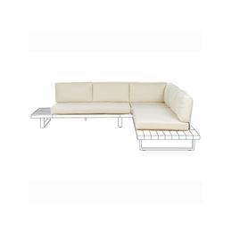 Beliani Kissenbezug MYKONOS in Weiß - (W) 136 x (H) 11 x (L) 75 cm | Gr.: onesize