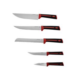 Steuber Messer-Set in rot-schwarz | Gr.: onesize