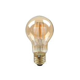 Licht-Erlebnisse E27 LED-Leuchtmittel in Warmwei&szlig; EEK F A bis G &Oslash; 6 cm in Braun | Gr.: onesize